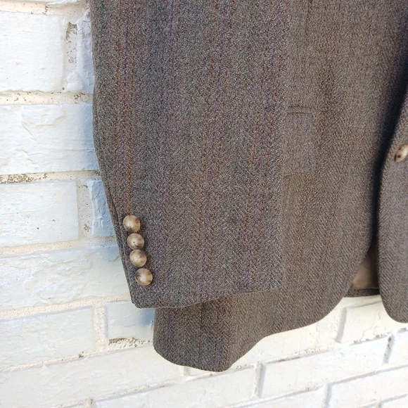 Vintage Geoffrey Beene Wool Tweed Sport Coat